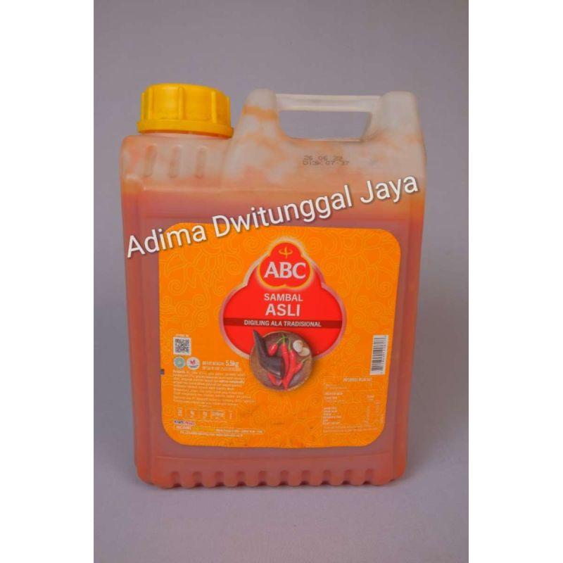 Jual Sambal Asli Abc Dirigen / Saus Abc Asli Jerigen / Galon 5.5 Kg Di ...