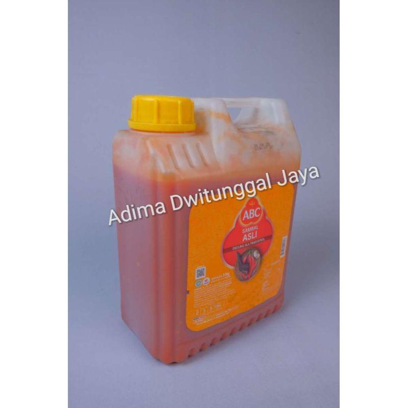 Jual Sambal Asli Abc Dirigen / Saus Abc Asli Jerigen / Galon 5.5 Kg Di ...