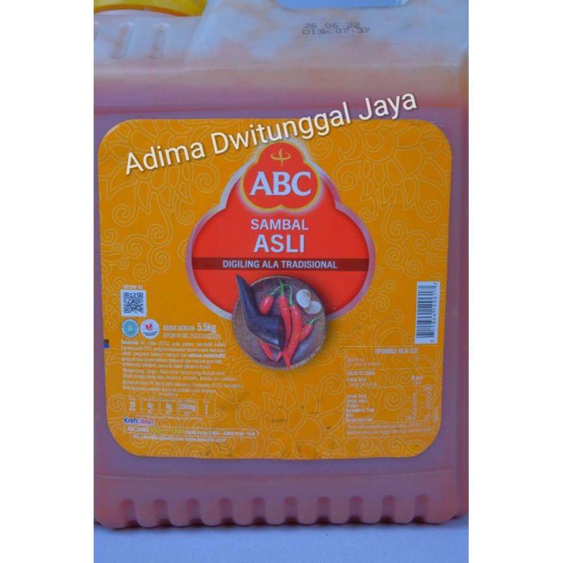 Jual Sambal Asli Abc Dirigen / Saus Abc Asli Jerigen / Galon 5.5 Kg Di ...