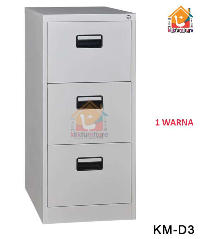Promo Filing Cabinet Besi 3 Susun 3 Laci Akd3 Diskon 26% Di Seller Klikfurniture - Jurumudi ...