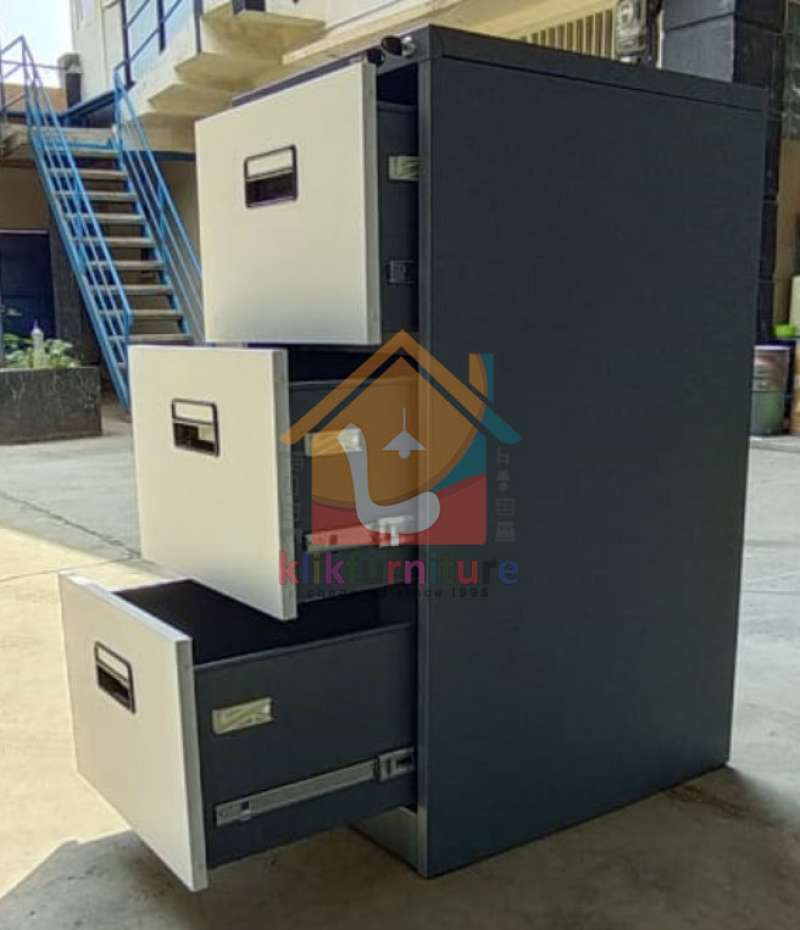 Promo Filing Cabinet Besi 3 Susun 3 Laci Akd3 Diskon 26% Di Seller ...