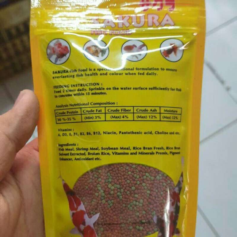 Jual Sakura Koi Fish Food (aquarium Dan Aquascape) Di Seller Fat Bahan ...