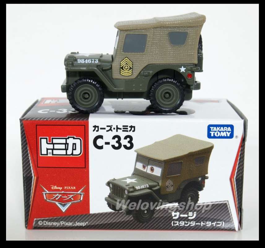Promo Tomica Cars C-33 Surge Disney Pixar Diskon 2% di Seller Vovo Toys ...