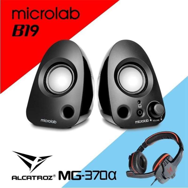 Jual (microlab)[Microlab] B19 USB 2.0 Multimedia Speaker System ...
