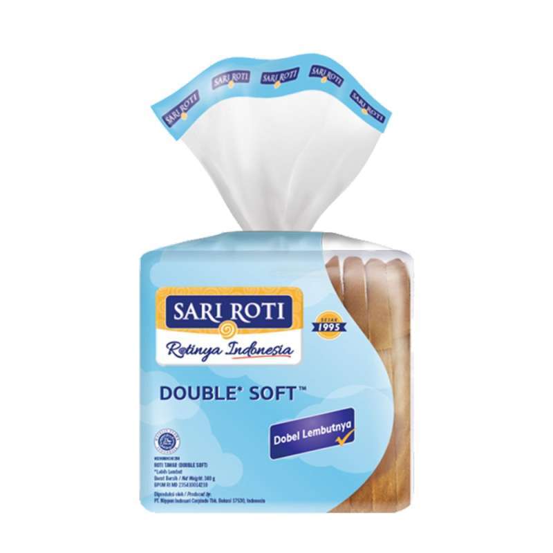 Jual Sari Roti Tawar Double Soft Bread 1 Pack di Seller Dropezy ...