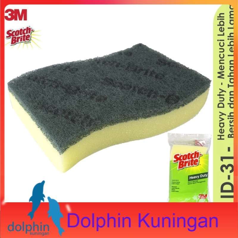 Jual Sabut Spons Premium 3m Scotch Brite Id-31 Sabut Spons Cuci Piring ...