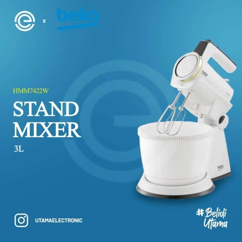 Jual Beko Stand Mixer 3 Liter - Hmm7422w Di Seller Utama - Homeliving ...