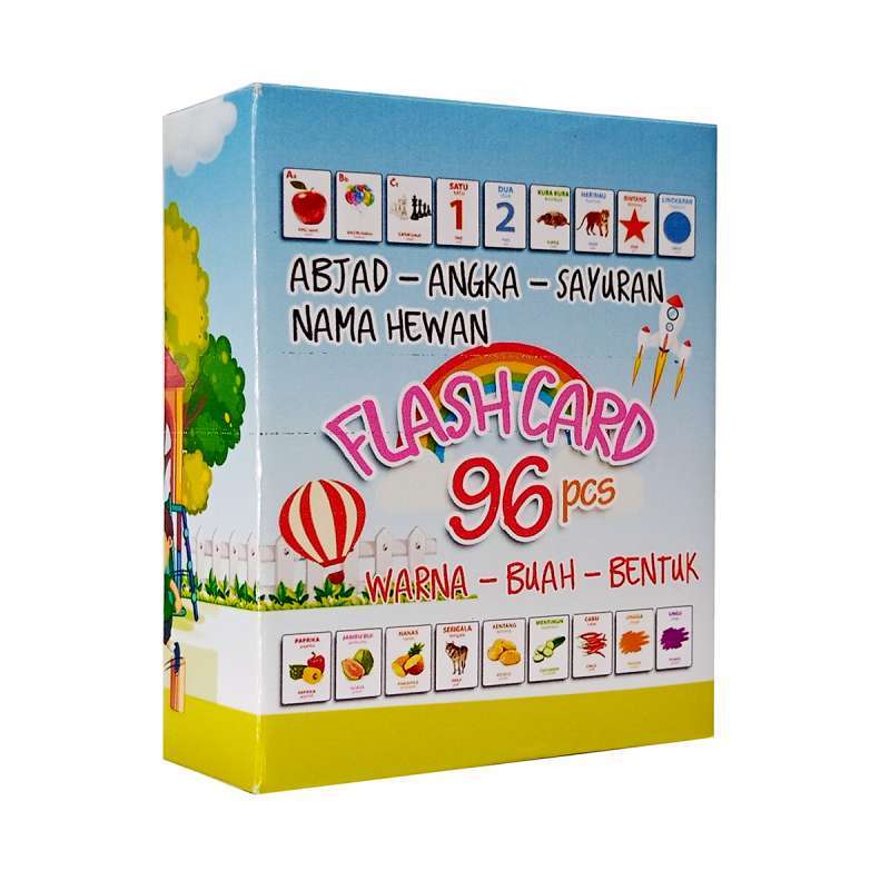 Jual Flash Card 96 kartu - Huruf, Angka, Hewan, Warna, Bentuk, Buah ... Jual Flash Card 96 kartu - Huruf, Angka, Hewan, Warna, Bentuk, Buah ...