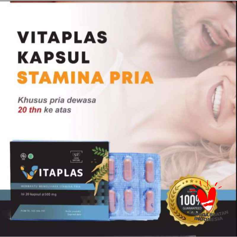 Jual Jamu Vitaplas Kapsul Stamina Pria Tahan Lama di Seller UMKM IZZAT STORE - Jatisampurna ...