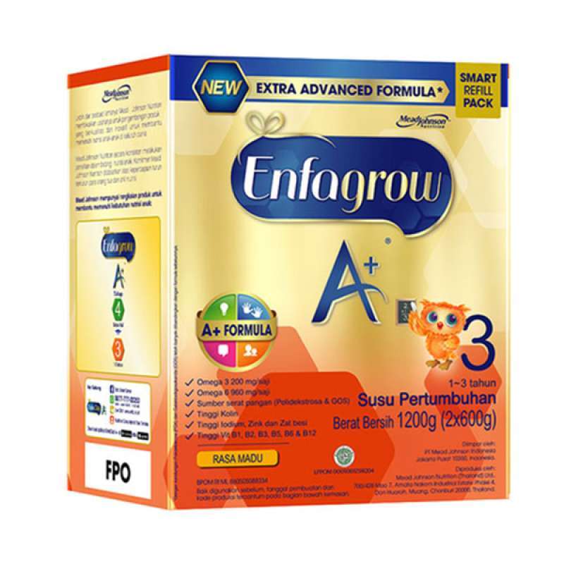 Jual Enfagrow A Plus 3 Madu Box 1200 Gr Di Seller Hypermart Bandung ...