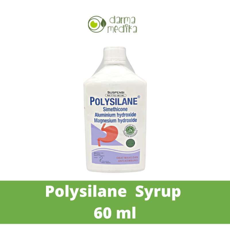 Promo Polysilane Syrup 180 ml Diskon 2% di Seller Darma Medika - Darma ...
