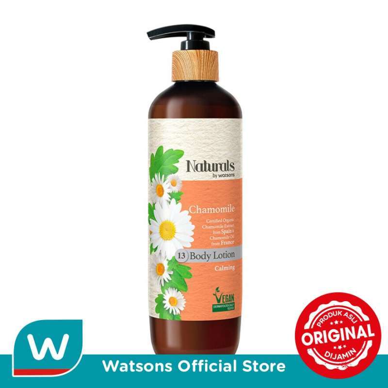 Promo Naturals by Watsons Chamomile Body Lotion 490ml Diskon 48% di ...