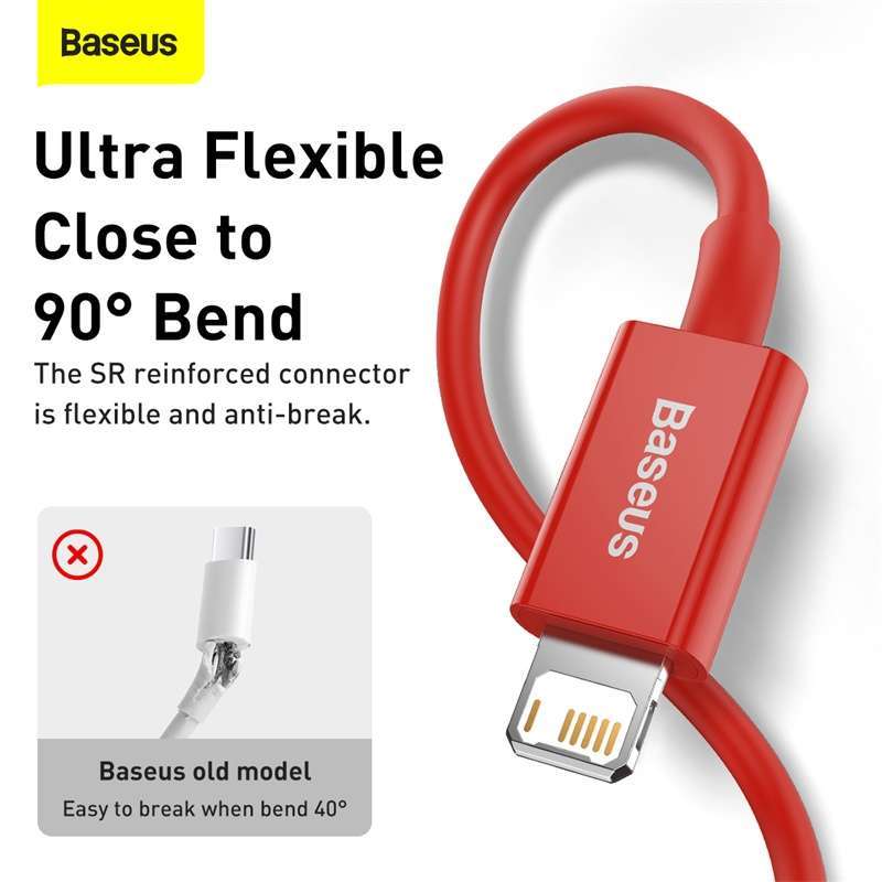 Jual Baseus Superior Series Fast Charging Data Cable Usb To iPhone 2.4a ...