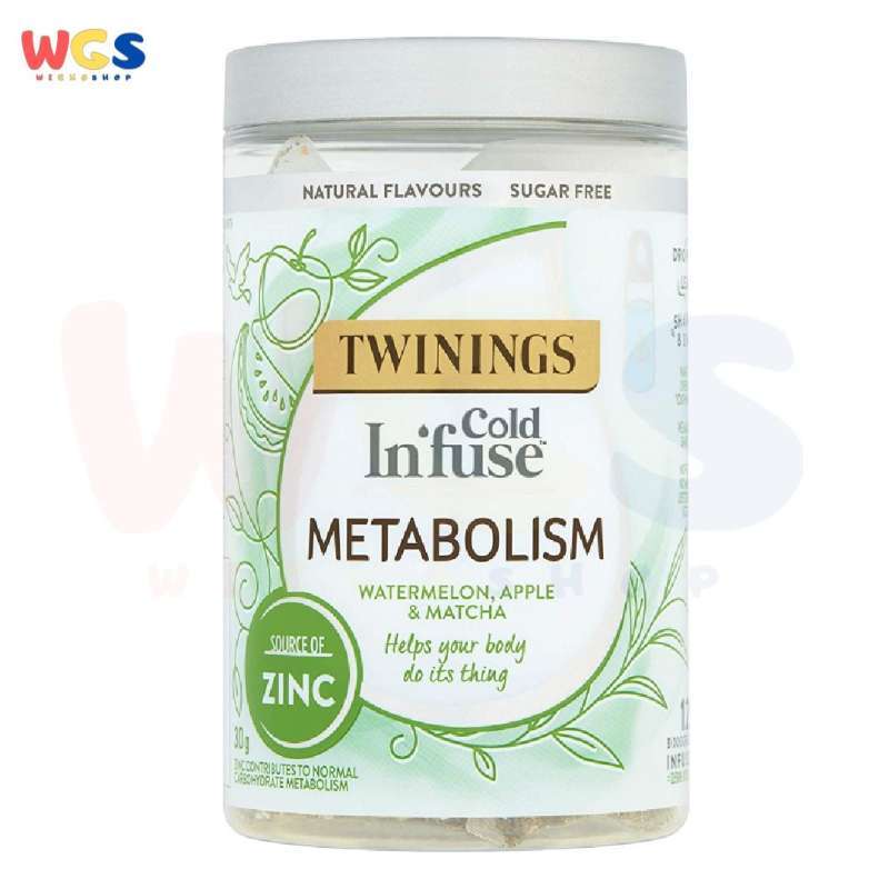 Jual Twinings Cold Infuse Metabolism Watermelon Apple n Matcha 12 ...