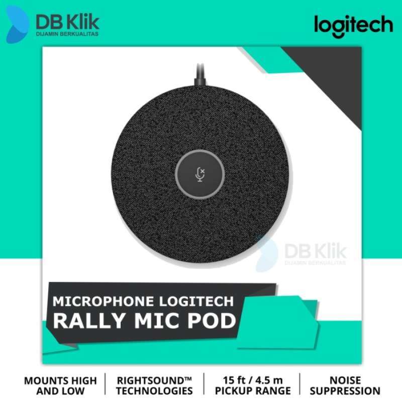 Jual Logitech Rally Mic Pod - Rally Micpod Logitech Di Seller Hi-tech ...