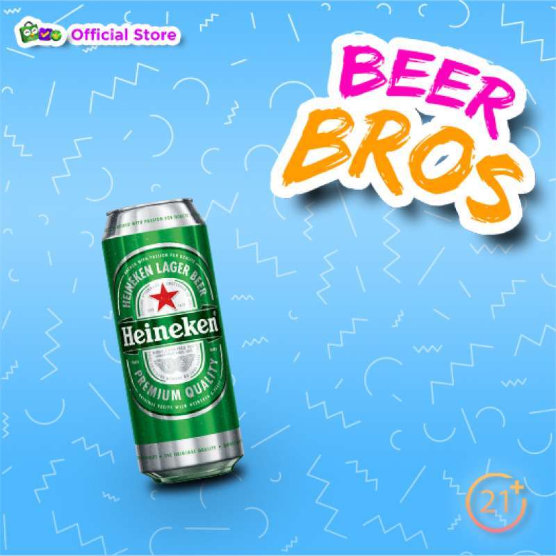 Promo Heineken Beer Bir Can 320 ml (1 kaleng) Diskon 3% di Seller Beer ...