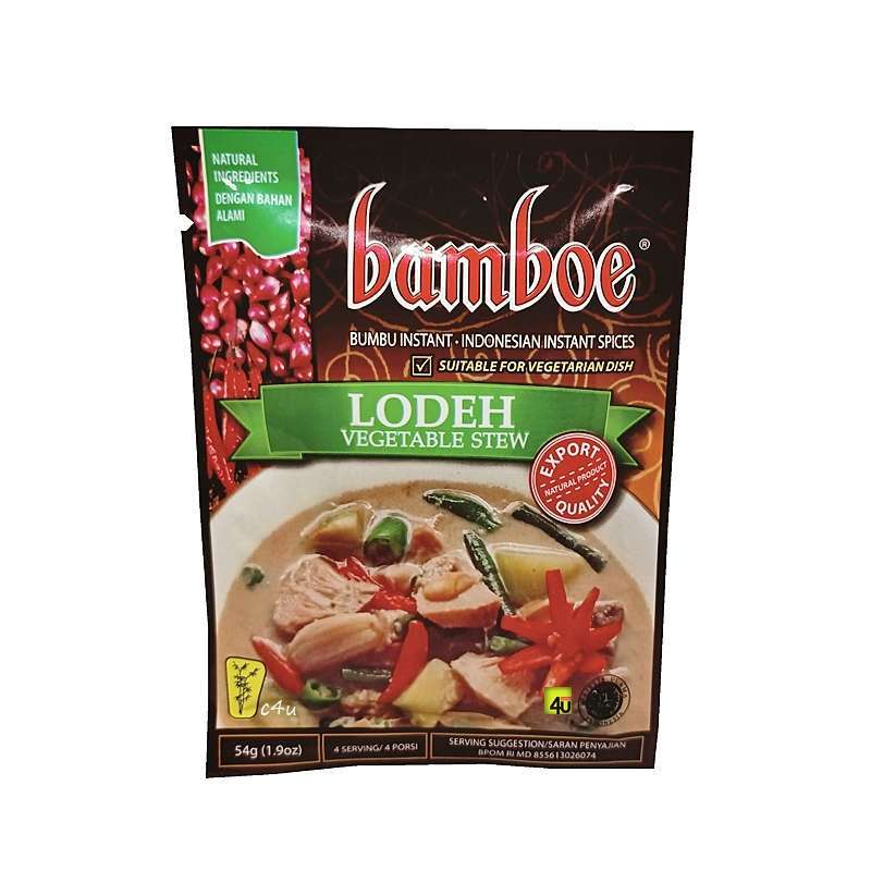 Jual Bamboe Bumbu LODEH Instan [40 gr] INDONESIA Delight Spices di ...
