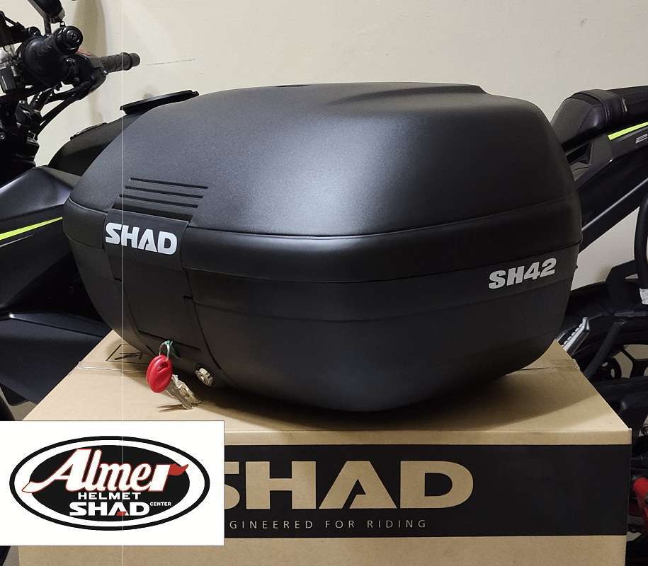 Promo SHAD SH42 Top Box Motor - Hitam Diskon 18% di Seller Almira Shop ...