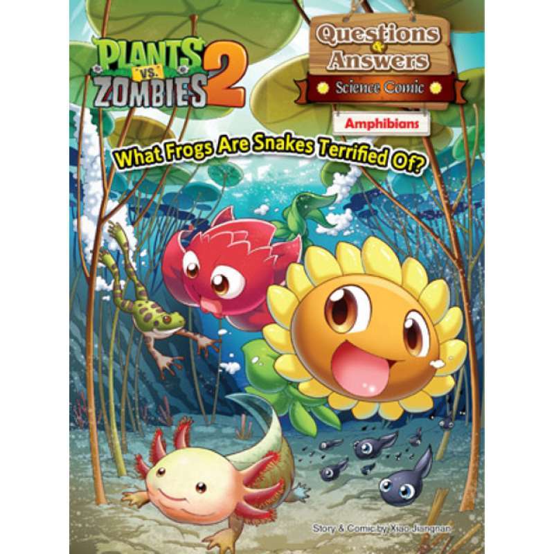 Jual Plants vs Zombies 2 Questions & Answers Science Comic: Amphibians ...