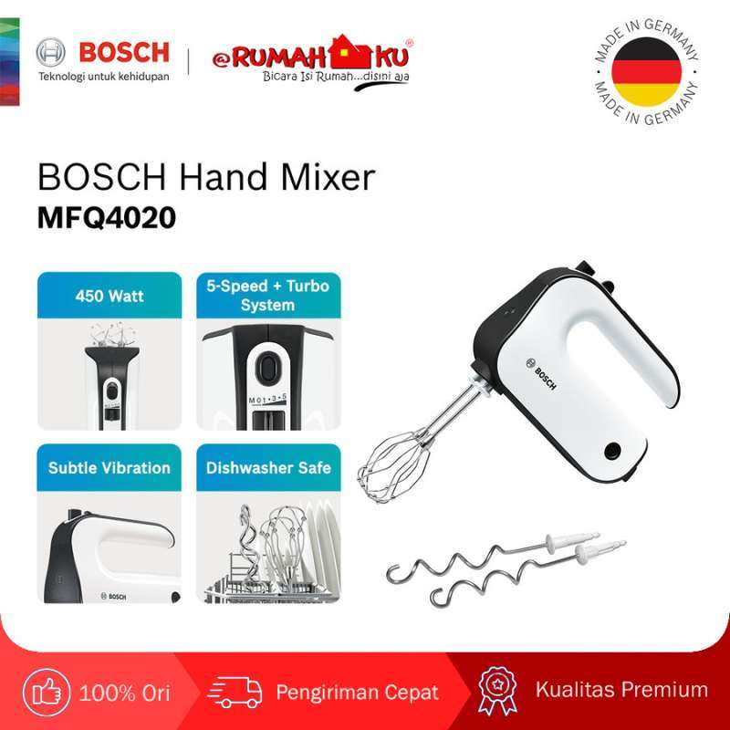 Jual Bosch MFQ4020 Hand Mixer di Seller RUMAHKU Official Store ...