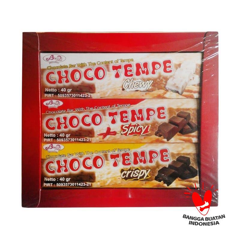 Jual Bintang Paket 3 Varian Cokelat Bar Bahan Tempe Rasa Chewy/Spicy ...