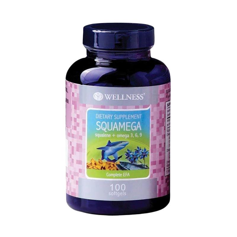 Promo Wellness Squamega Suplemen Kesehatan [100 Softgels] - Multicolor ...