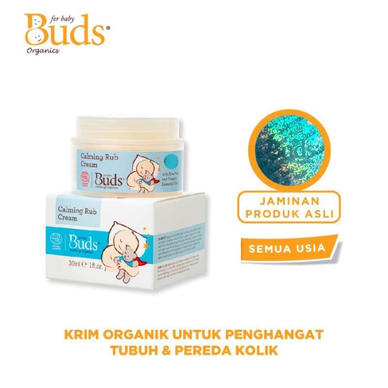 Jual Buds Calming Tummy Rub Cream [30 mL] di Seller Willow Baby Shop ...