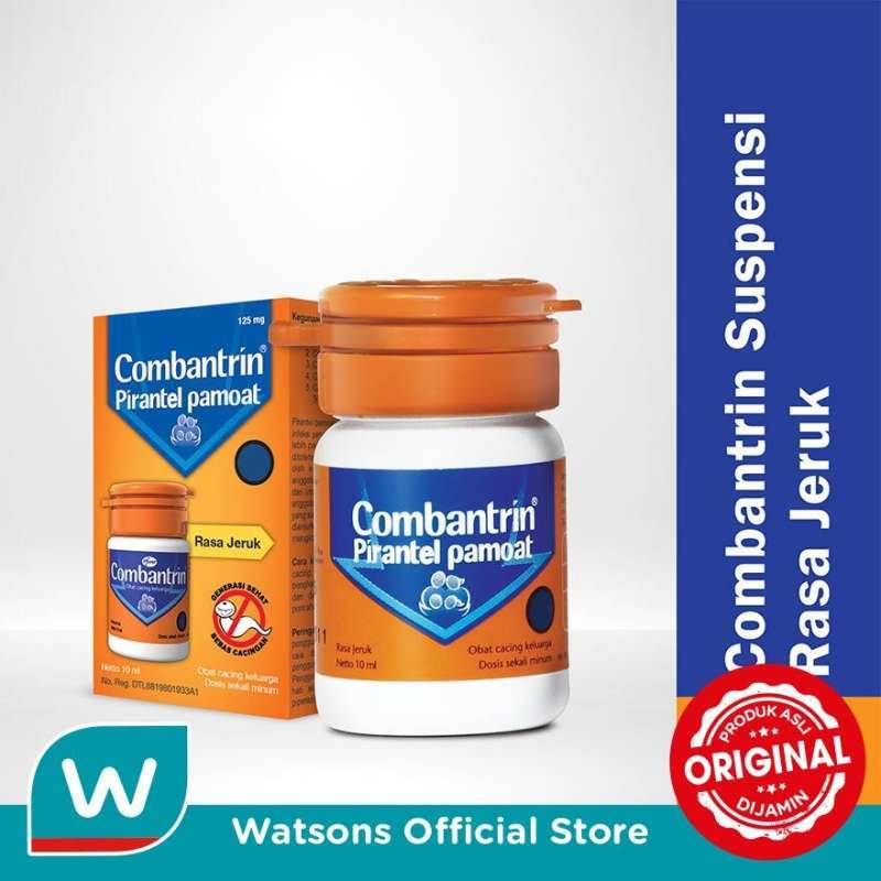 Jual Combatrin Syrup Orange 250mg di Seller WATSONS Official Store ...