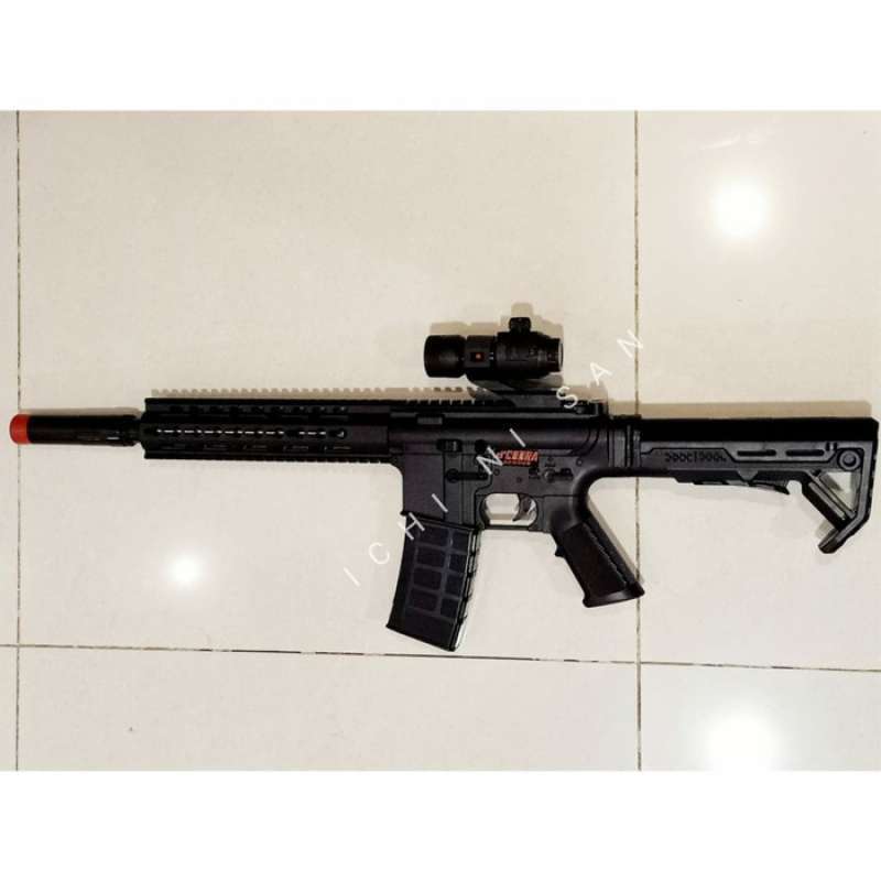 Jual Mainan Senapan dcobra m416 predator 1:1 loose pack packing kantong di Seller Samawa Store ...