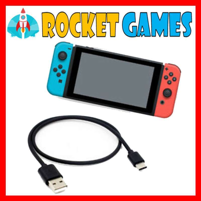 Promo Rocket Games - USB kabel Cable Type C USB / Charge Cable Nintendo ...