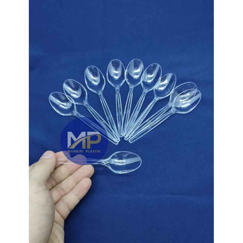 Jual Sendok Teh Bening / STG Bening / Sendok Puding Bening - 100pcs di ...
