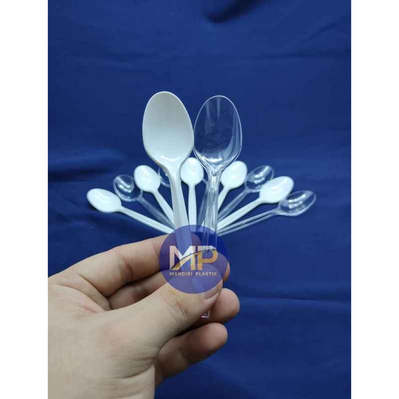Jual Sendok Teh Bening / STG Bening / Sendok Puding Bening - 100pcs di ...