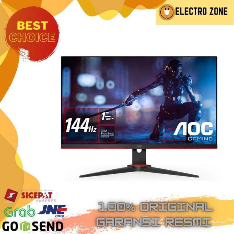 Jual Monitor AOC 27G2E 27 IPS 144Hz 1ms HDMI VGA DP FreeSync di Seller ...