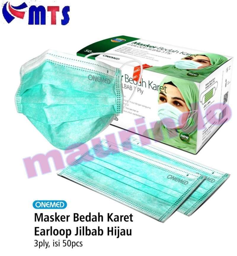 Jual Onemed Masker Hijab Headloop - Masker Jilbab One Med / Masker ... Jual Onemed Masker Hijab Headloop - Masker Jilbab One Med / Masker ...