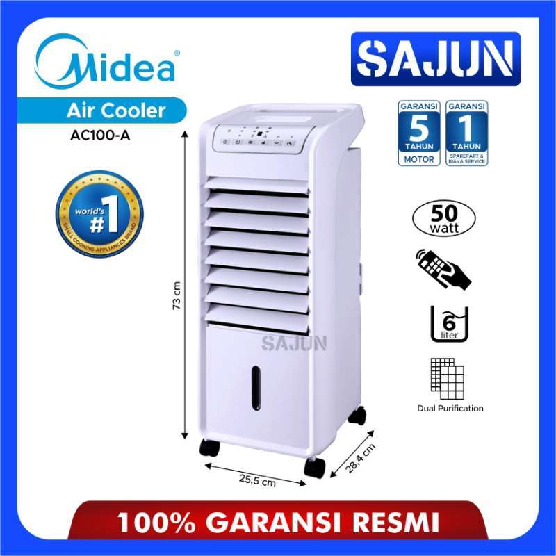 Promo Midea AC100-A Air Cooler [6 L] - Putih Diskon 2% di Seller Sajun ...