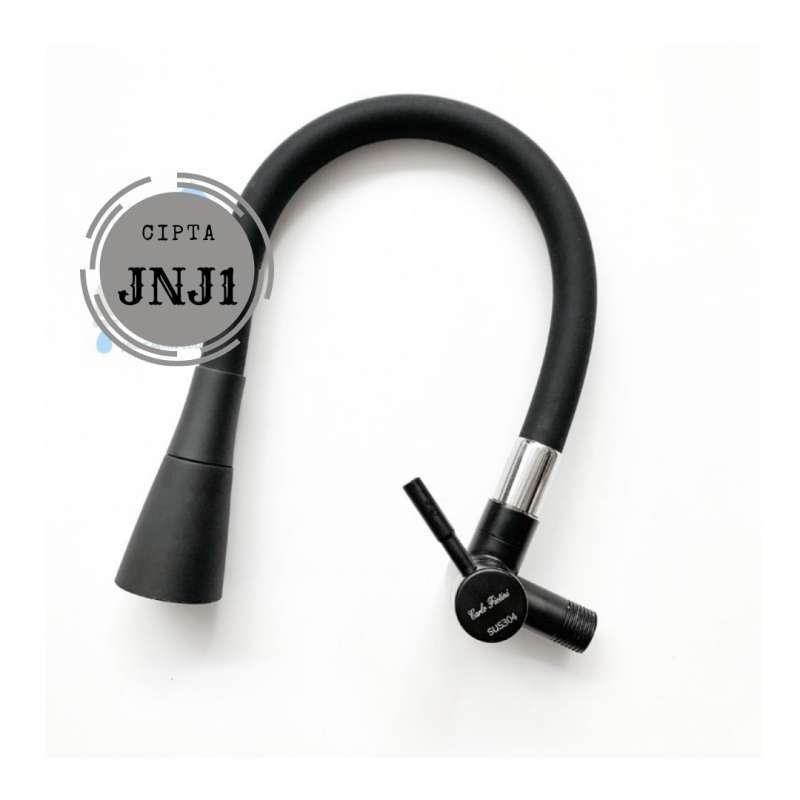 Jual Kran Angsa stainless 304 Fleksibel 2in1 TEMBOK HITAM 37A -keran ...