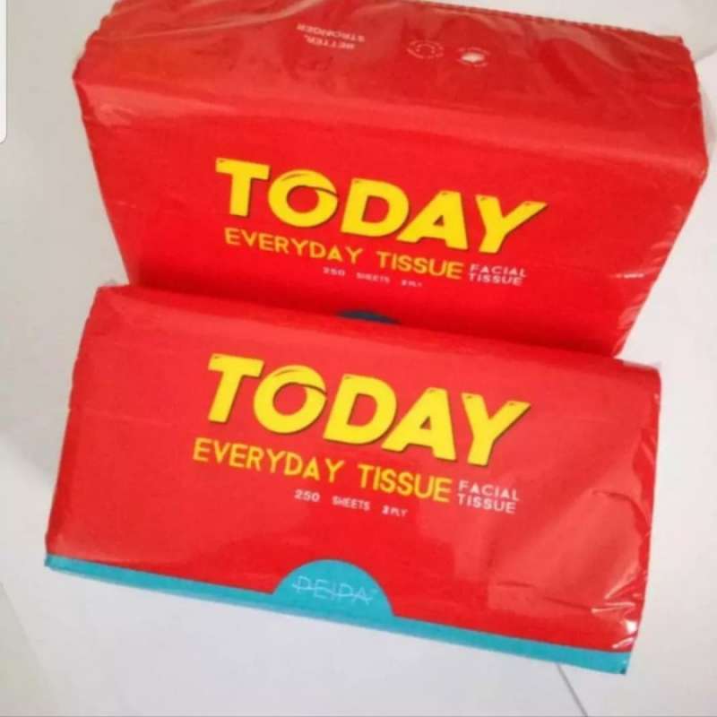 Promo TISSUE TODAY 250 SHEET 2 PLY Diskon 4% di Seller DELIO' S ...