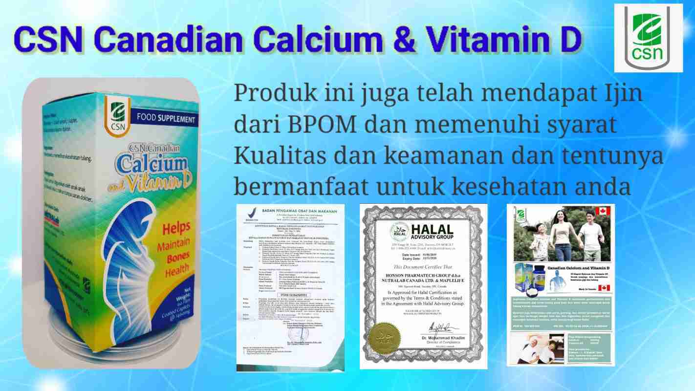 Jual Csn Canadian Calcium And Vitamin D Di Seller Csn.canadian.food ...