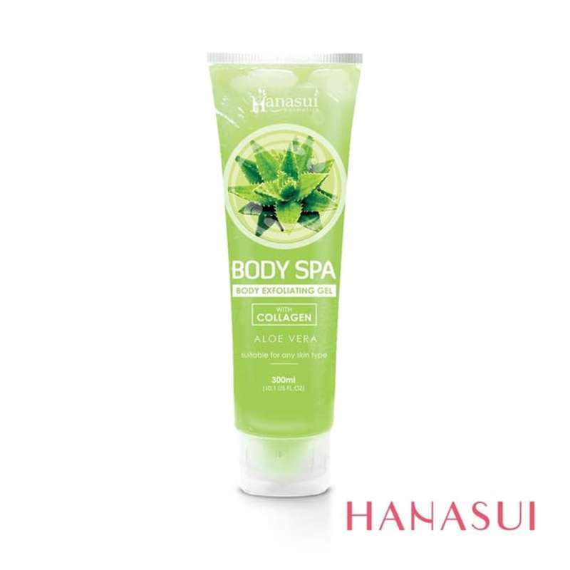 Promo Hanasui Body SPA Exfoliating Gel Aloe Vera Scrub [300 mL] Diskon ...