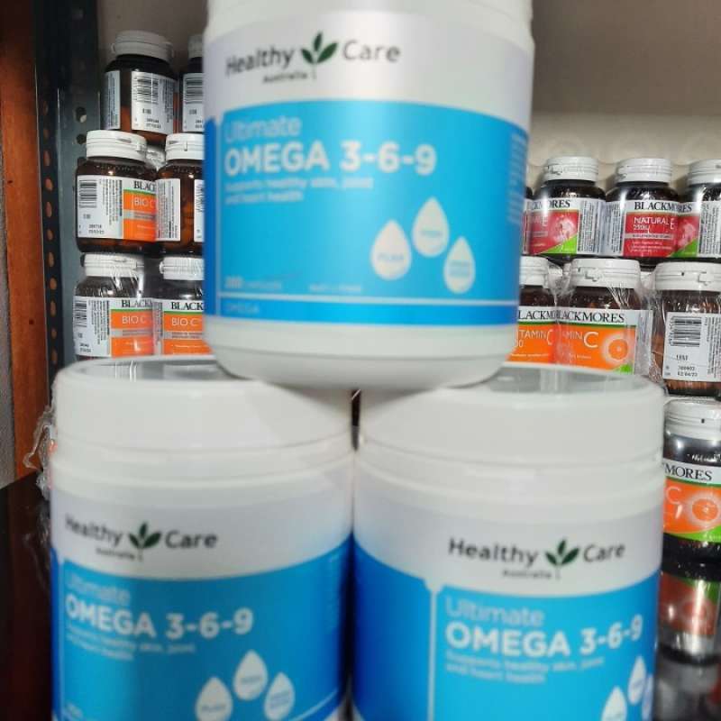 Promo Healthy Care Ultimate Omega 3-6-9 Suplemen [200 Capsules] Diskon ...