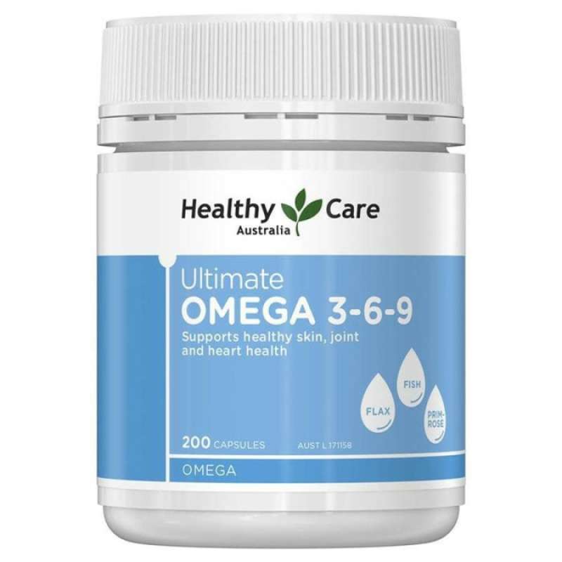 Promo Healthy Care Ultimate Omega 3-6-9 Suplemen [200 Capsules] Diskon ...