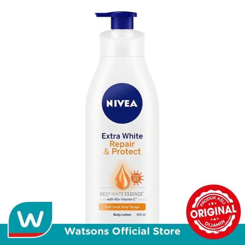 Promo Nivea Extra White Repair & Protect Body Lotion [400 mL] Diskon 50 ...