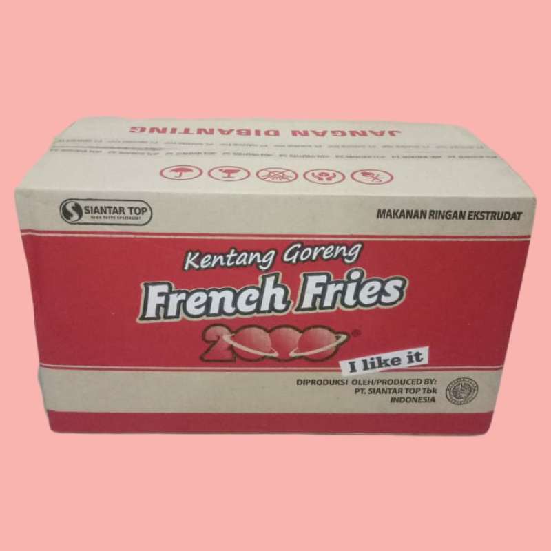 Jual Siantar Top French Fries 2000 Snack [40 Pcs/ 10 G] Di Seller Juan ...