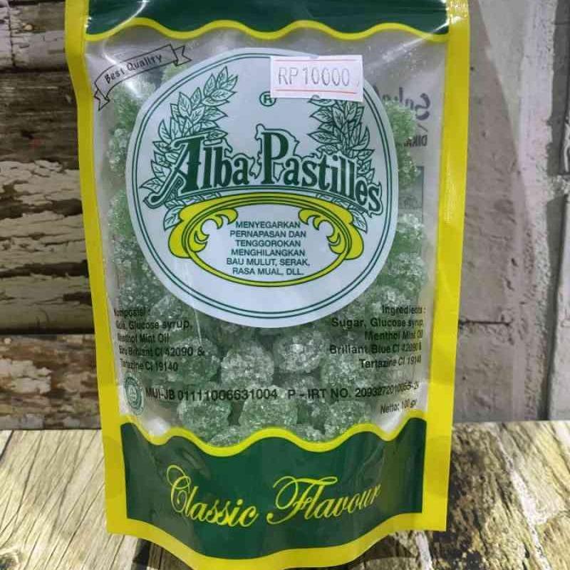 Jual Permen Alba Pastilles 100 Gr Di Seller Ekahusadaherbal ...
