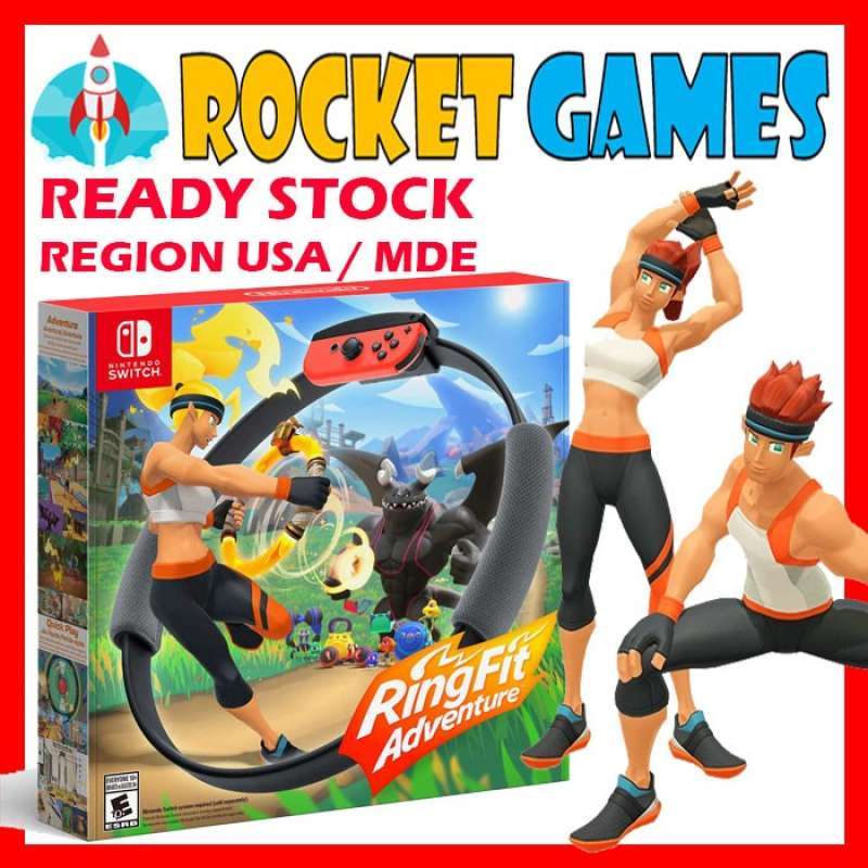 Jual Rocket Games - Nintendo Switch Ring Fit / Nintendo Switch Ringfit ...