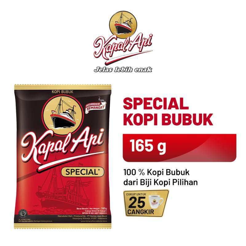 Promo KAPAL API Special Merah 160 gr Diskon 17% di Seller Kapal Api ...