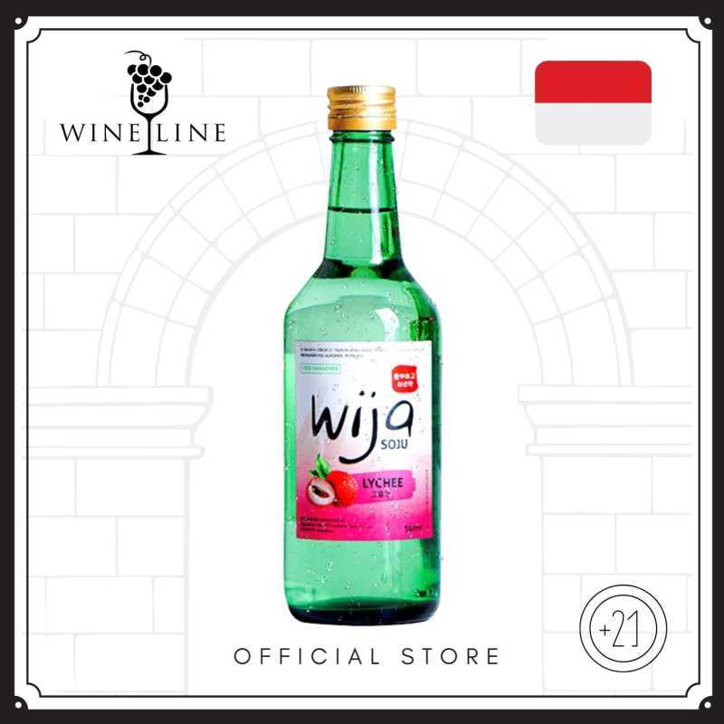 Promo BALI - WIJA Soju Rasa Lychee 360ml Diskon 5% di Seller WINE LINE ...