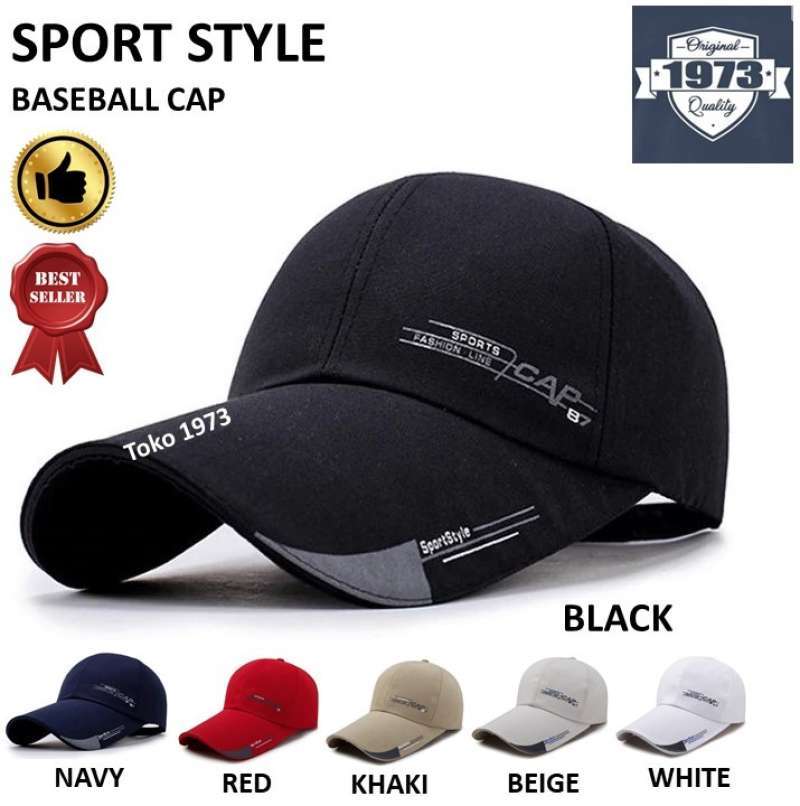 Promo Baseball Cap : Sport Style - Topi Baseball Topi Golf Topi Outdoor ...