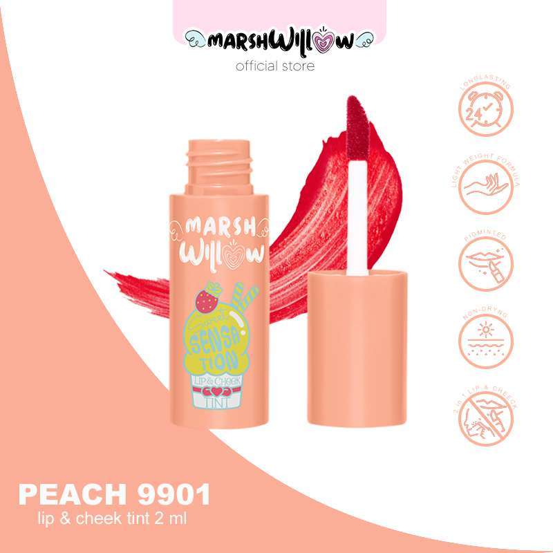 Jual Marshwillow Sweet Sensation Lip and Cheek Lip Tint by Natasha ...