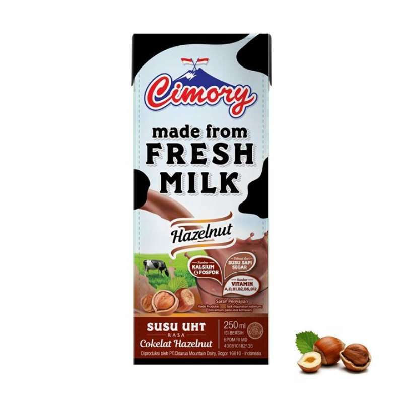 Jual Cimory Milk Hazelnut UHT 250ml di Seller MY ROTI - Kampung Tengah ...